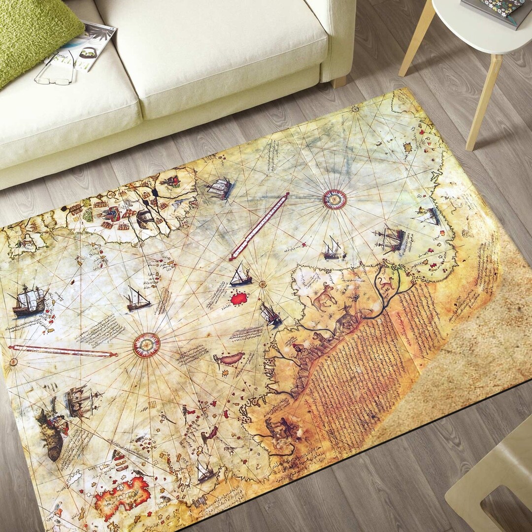 World Map Carpet for Livingroom054 World Rug Map Carpet - Etsy