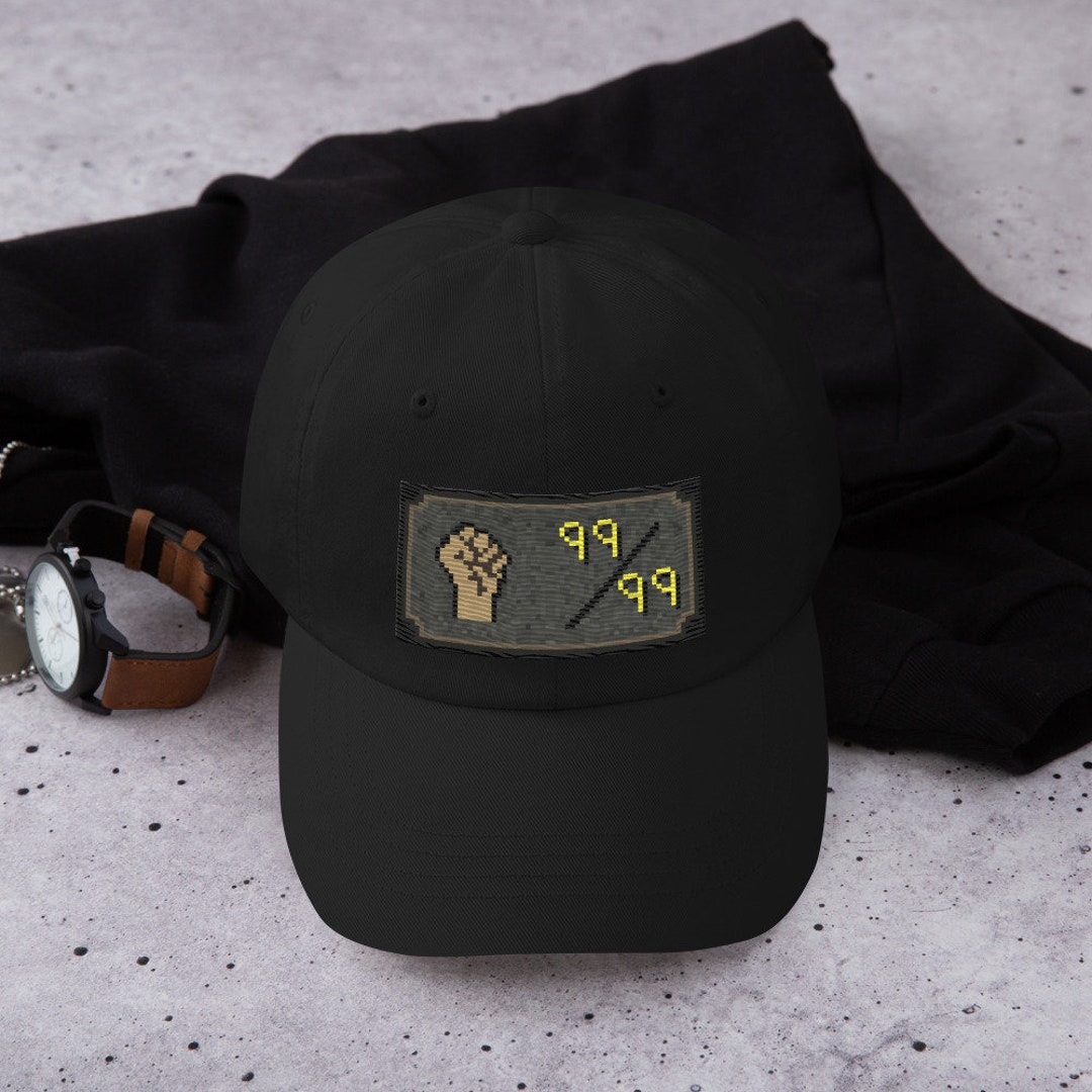 Level 99 Strength OSRS Embroidered Cap - Etsy