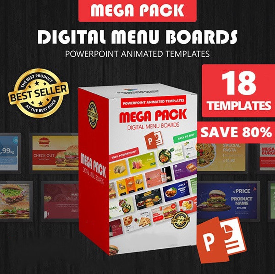 The Templates Inside the MEGA PACK - Etsy