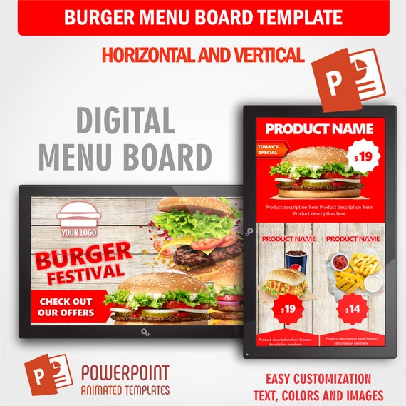Digital Signage Powerpoint Template