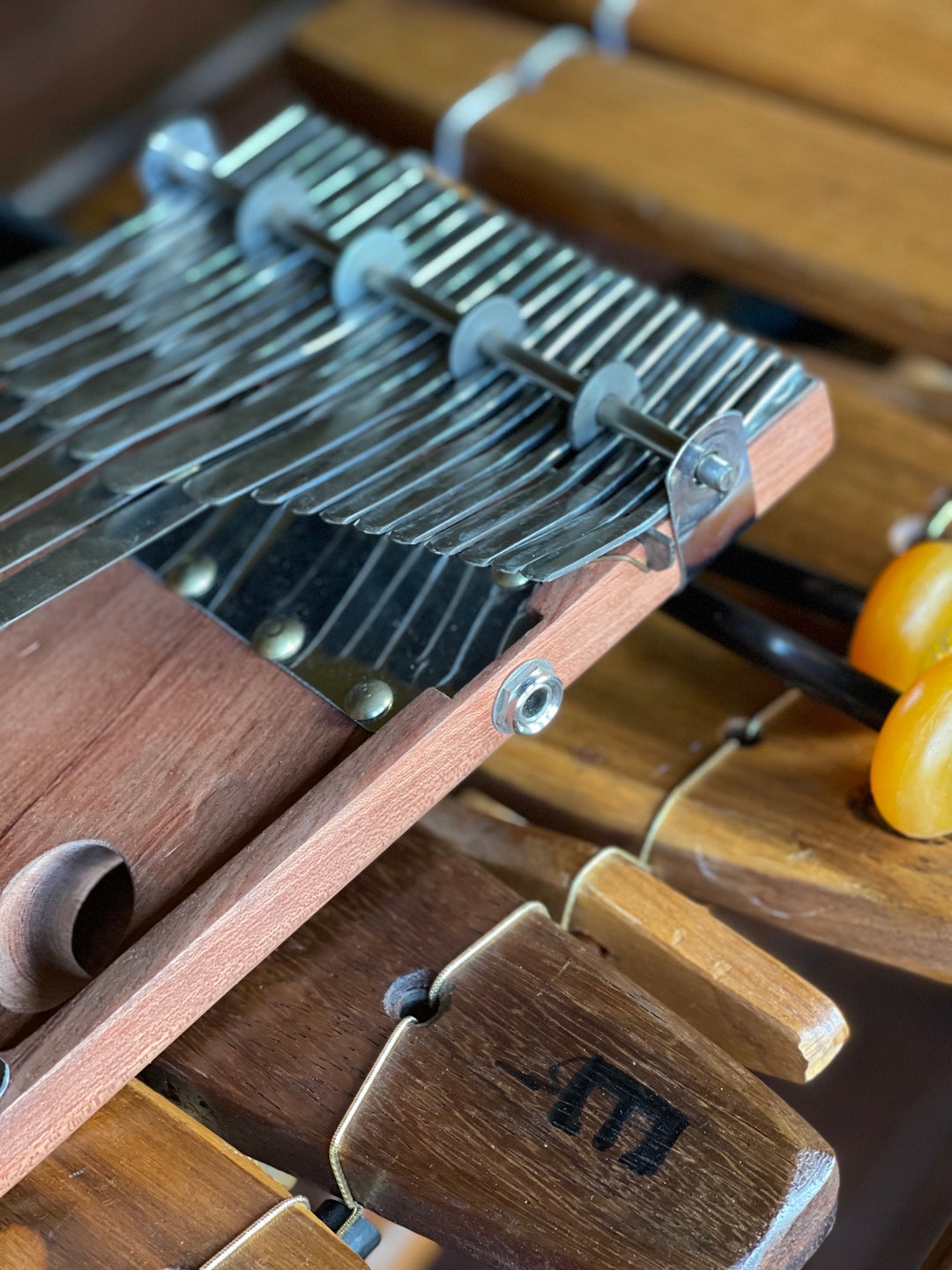 Fully Professional Mbira in C With Electric Audio Jack - Etsy