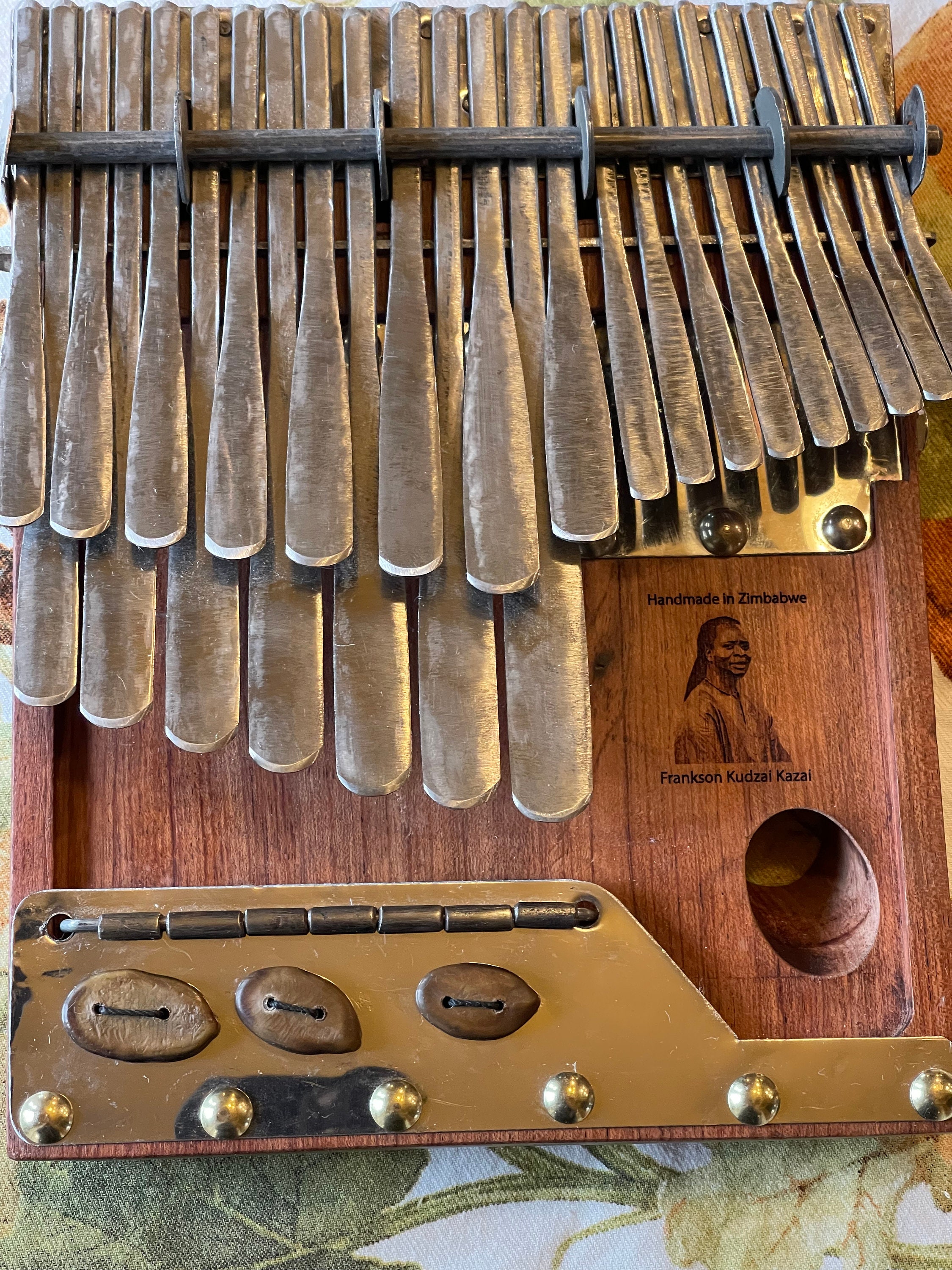Fully Professional Mbira in G With Electric Audio Jack - Etsy