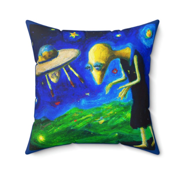 Alien Pillow - Etsy