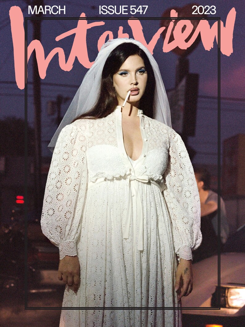 Lana Del Rey Interview Magazine Poster - Etsy