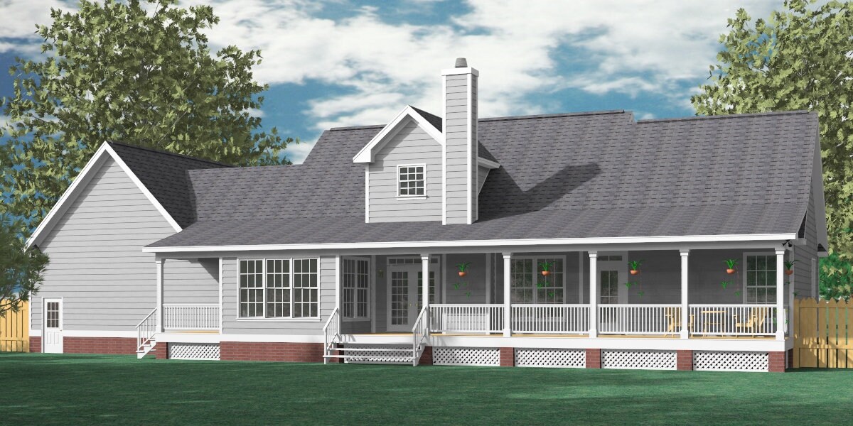 House Plan 3135-A the PINERIDGE "a" - Etsy