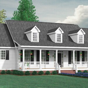 House Plan 2428-A the SPRINGFIELD "a" - Etsy