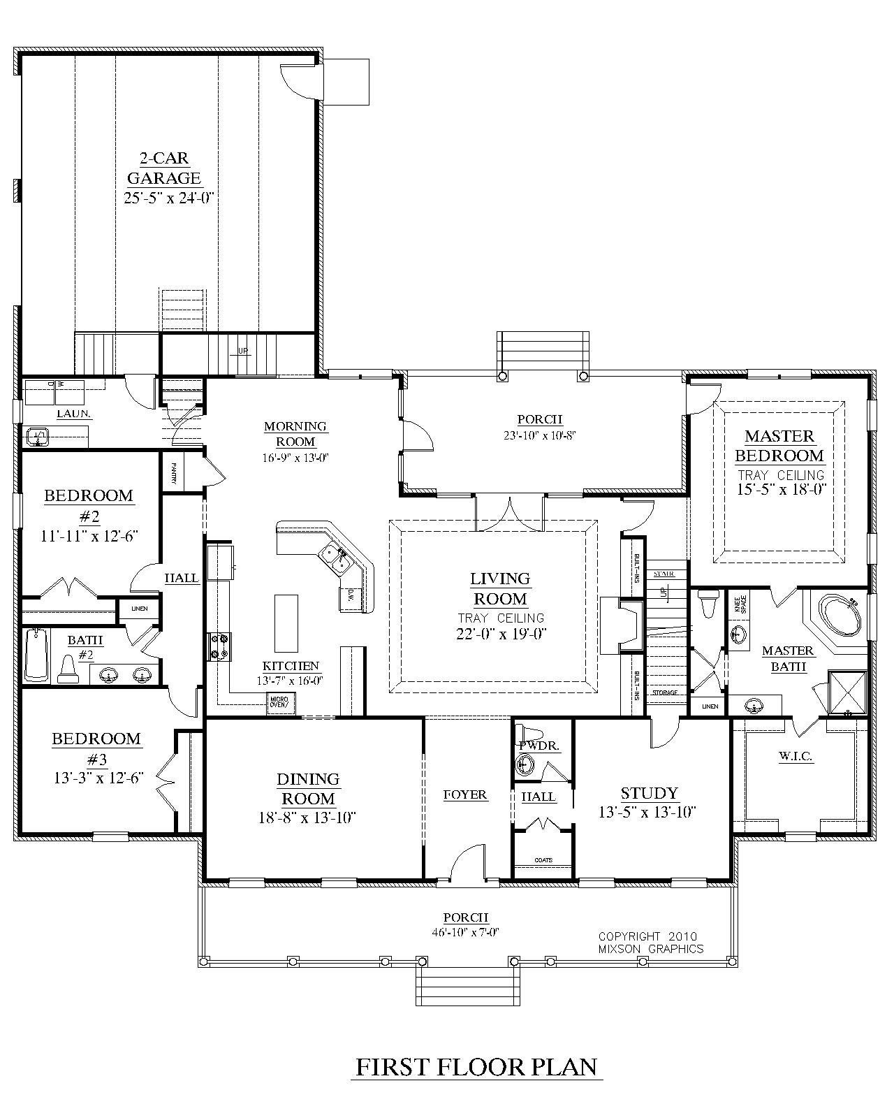 House Plan 2890-A the DAVENPORT "a" - Etsy