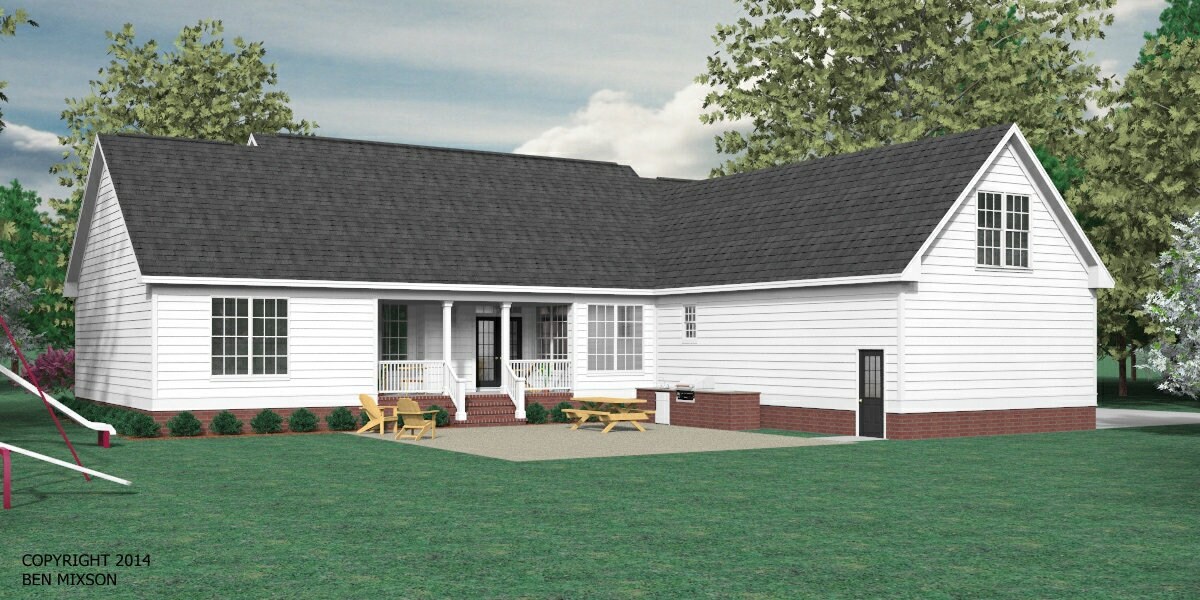 House Plan 2428-A the SPRINGFIELD "a" - Etsy