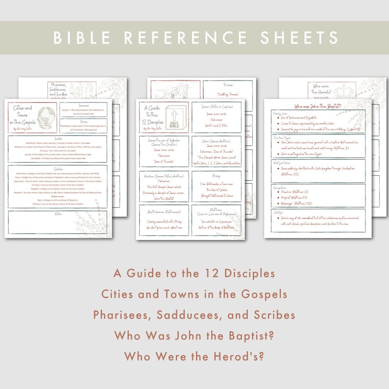 Bible Study Printable, Prayer Journal, Bible Journaling, Daily Bible ...