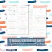 12 Disciples Bible Reference Sheets - Printable Bible Study Tool - in ...