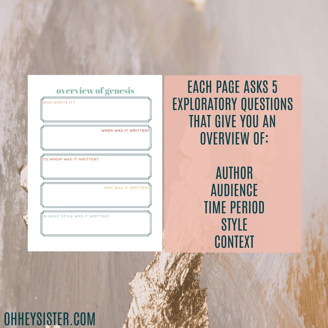 Printable Old and New Testament Bible Study Overview Guide - in Depth ...