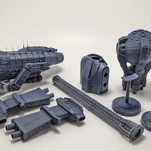 Event Horizon: Resin 3D Printed Kit or Finished Model at 1/6000 Scale ...