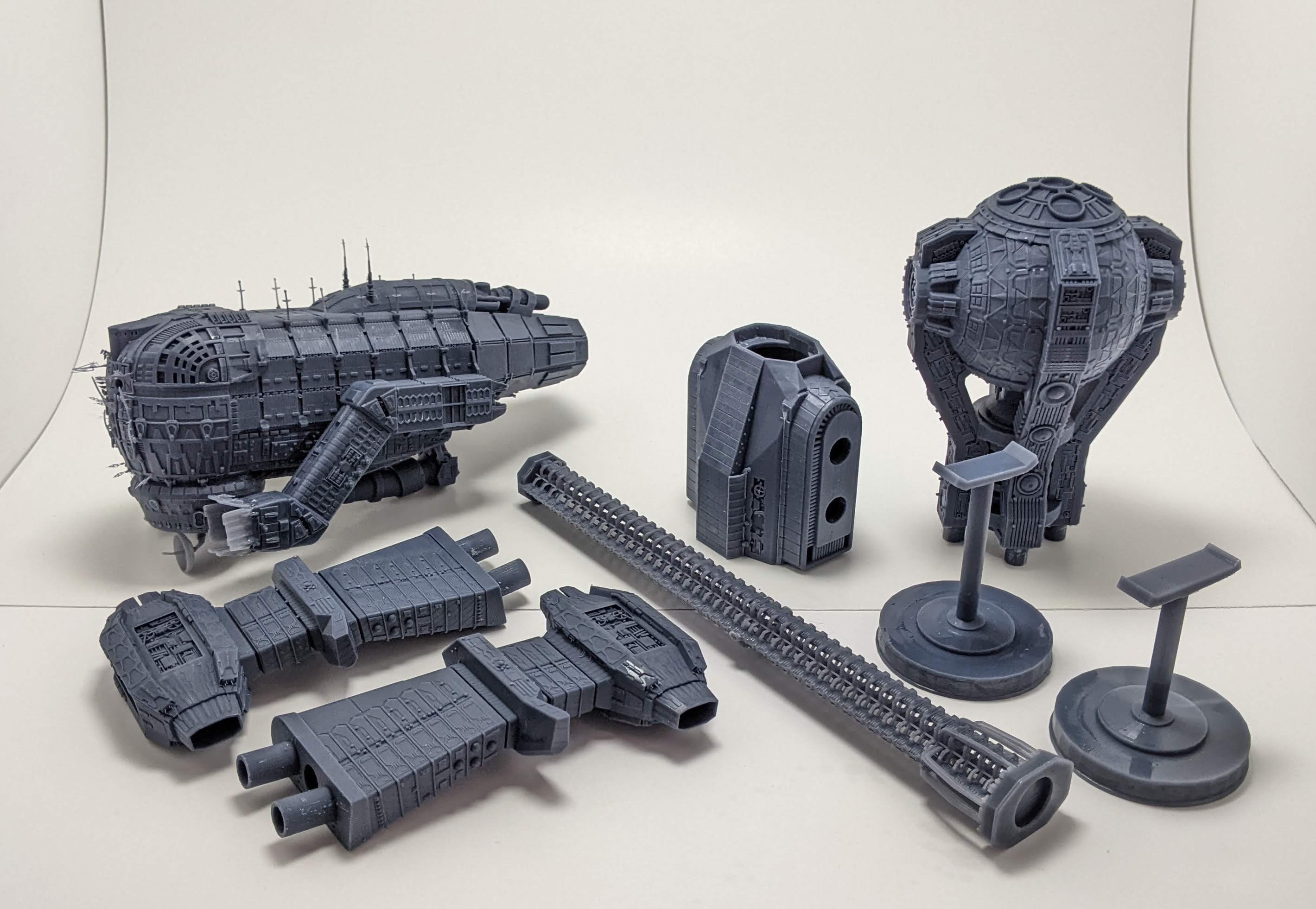 Event Horizon: Resin 3D Printed Kit or Finished Model at 1/6000 Scale ...