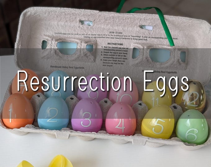 Resurrection Eggs Set | Resurrection Eggs Loose Pieces | the Easter ...