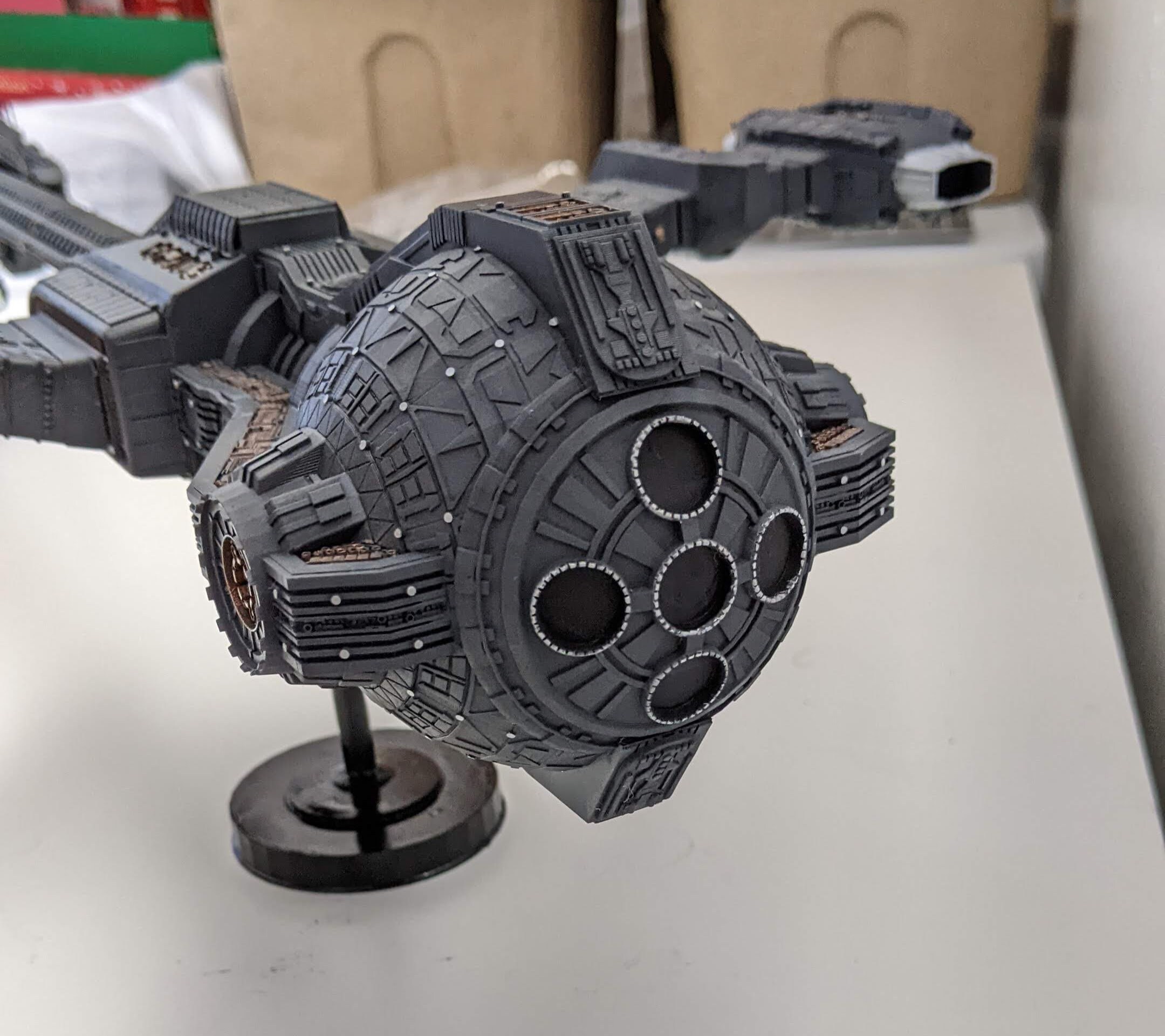 Event Horizon: Resin 3D Printed Kit or Finished Model at 1/6000 Scale ...