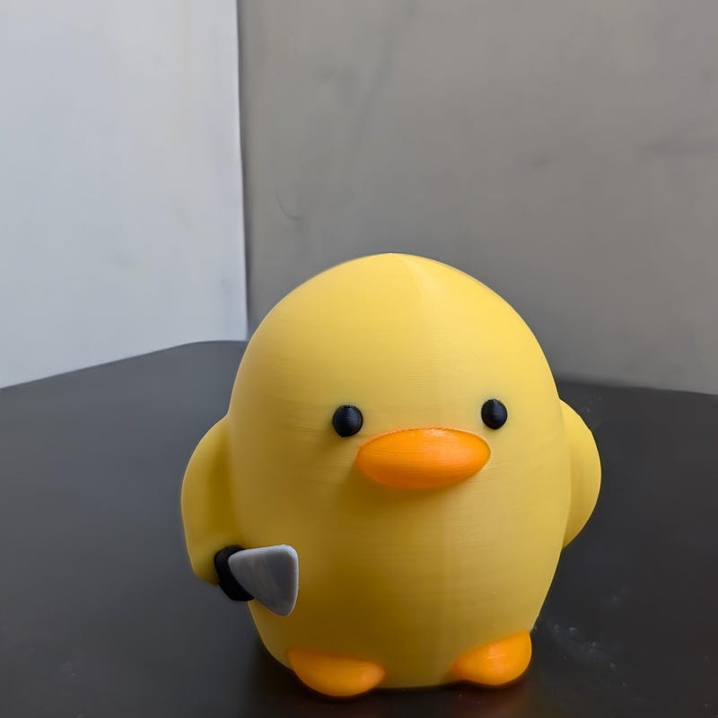 Pato con un cuchillo - Etsy España