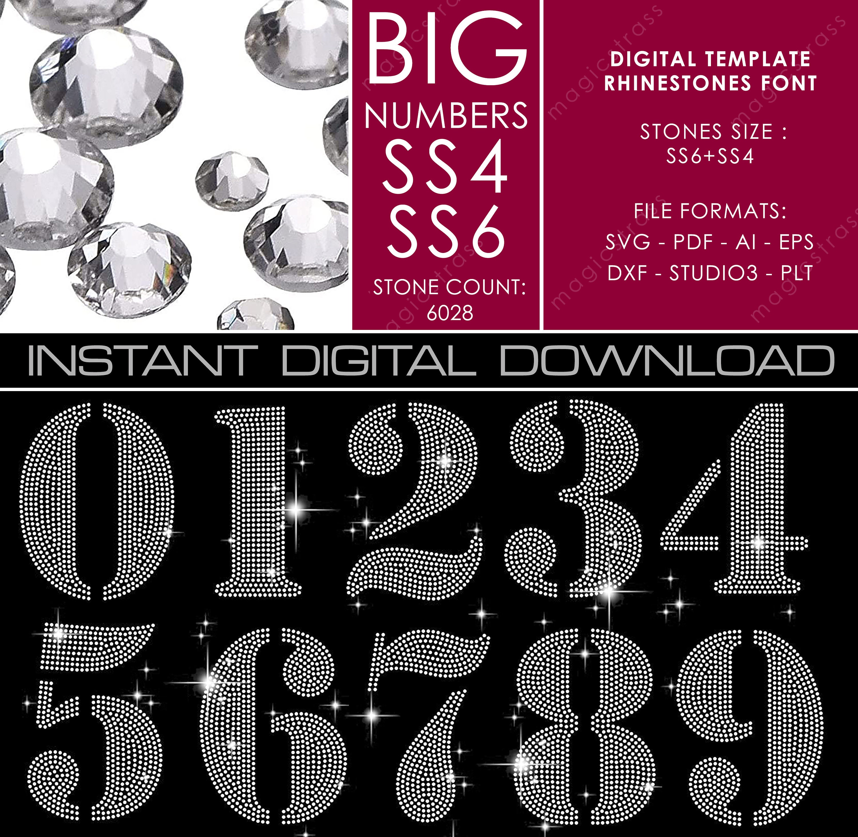 Large Numbers Clipart Images