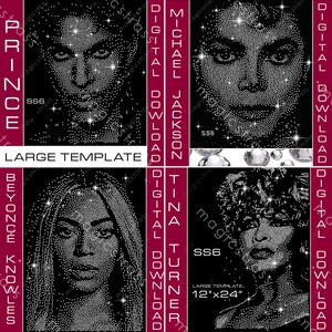 Elvis Presley SS6 Rhinestone Bling SVG Instant Digital Download ...