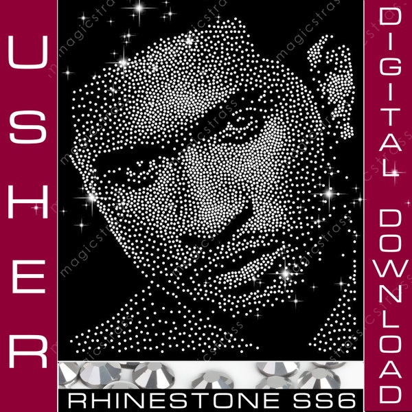 Usher Silhouette Svg - Etsy