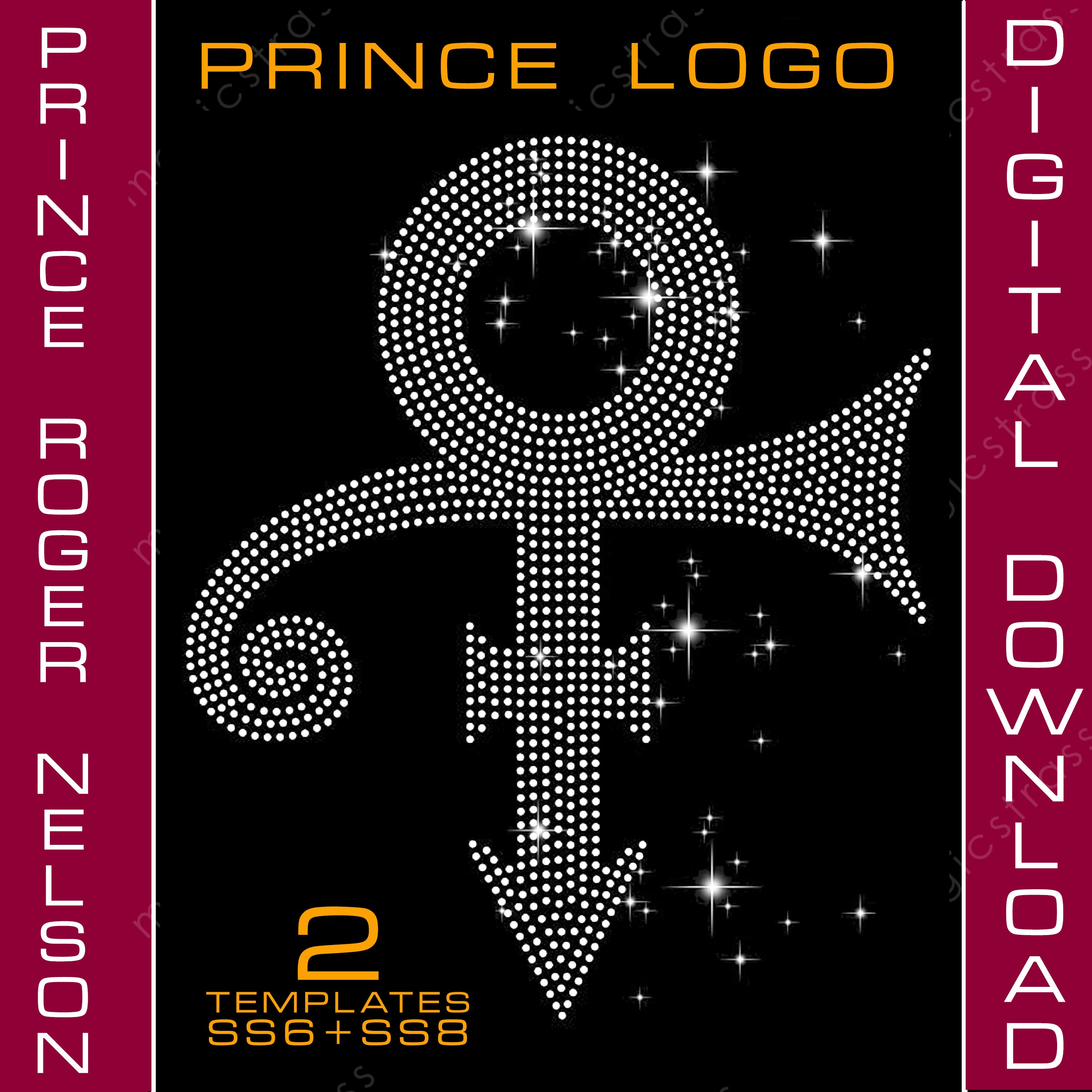Prince Roger Nelson Logo SS6 SS10 Rhinestone Crystal Diamond - Etsy