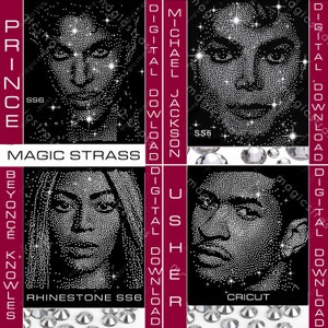 Heath Ledger Joker Halloween SS6 Large Strass Bling Silhouette Portrait ...