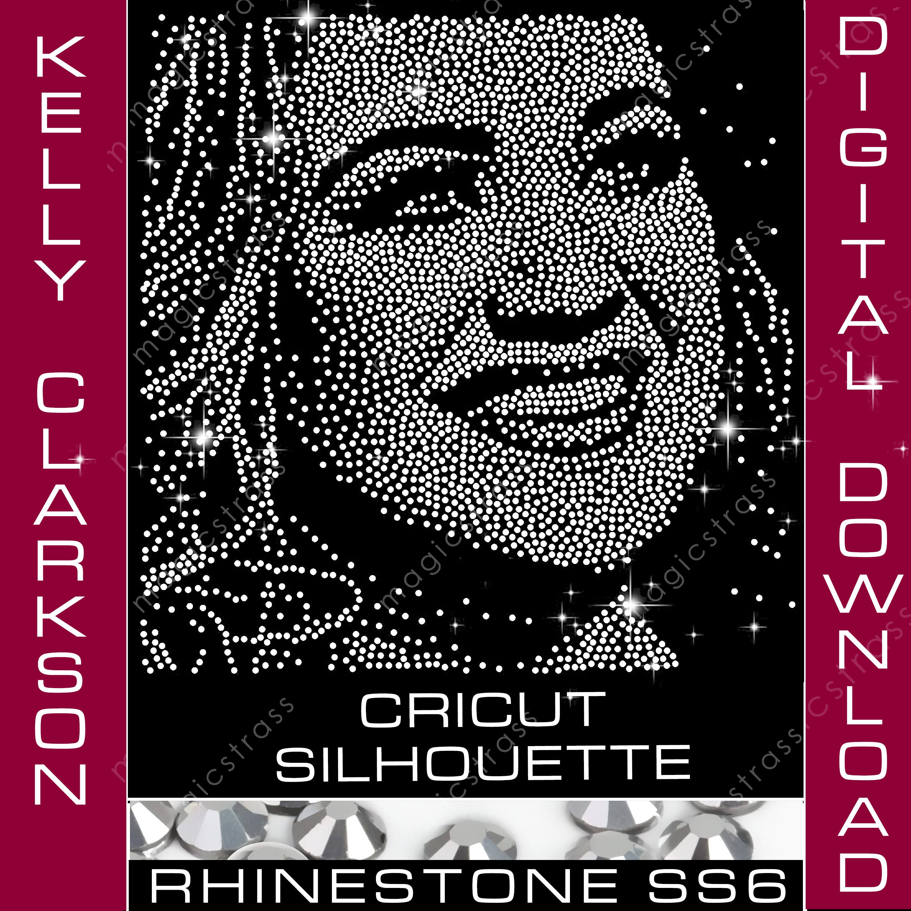 Kelly Clarkson SS6 Rhinestone Crystal Diamond SVG Instant Digital ...