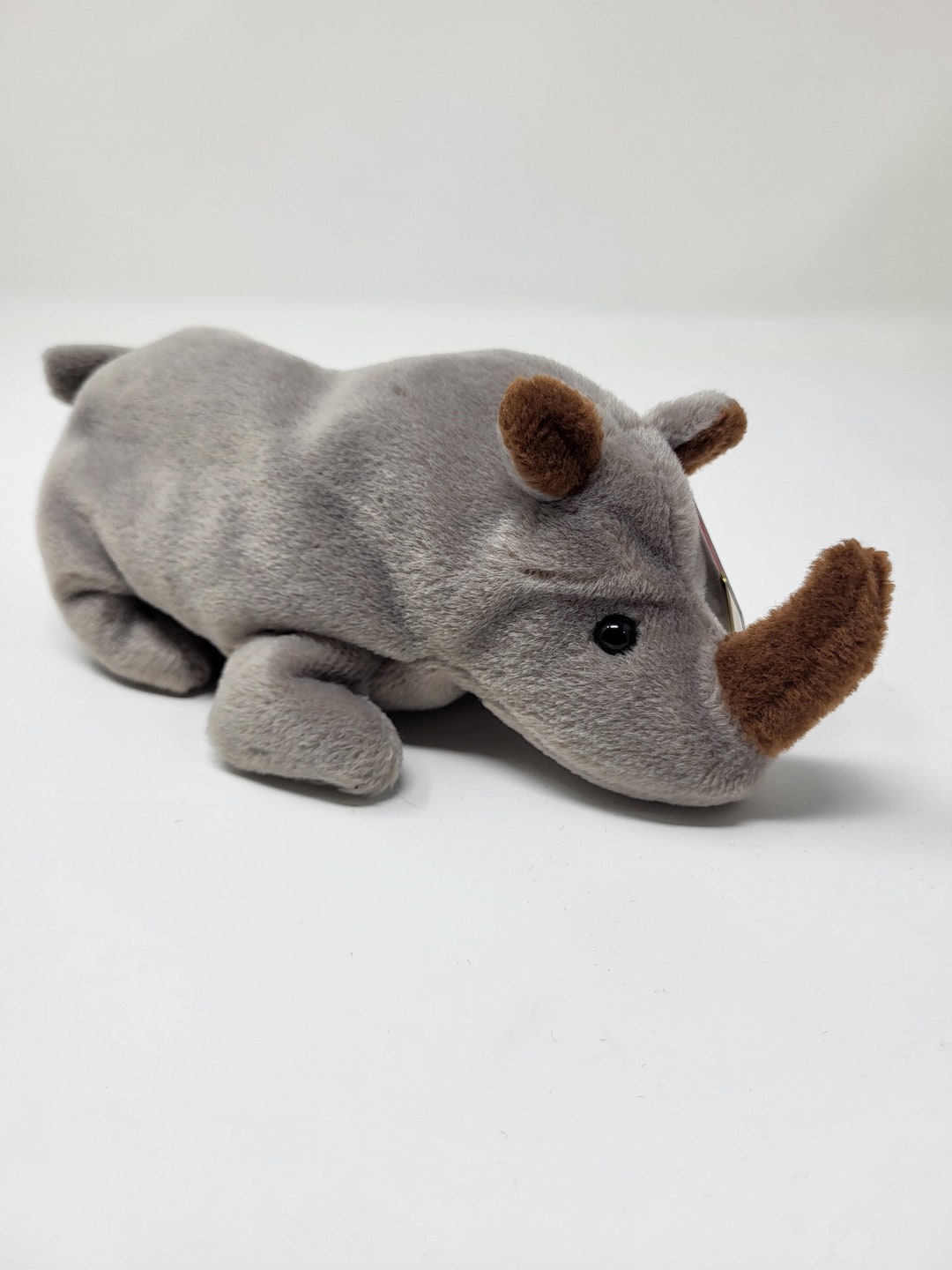 Ty Beanie Baby "spike" Rhino: Mint Condition, Rare Collectible - Etsy
