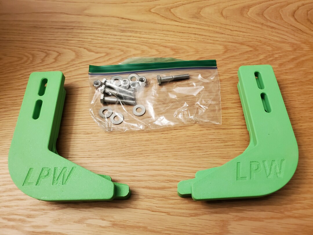 Snow Blower Adjustable Feet Kit=pop Green (fits Rounded Corner Like ...
