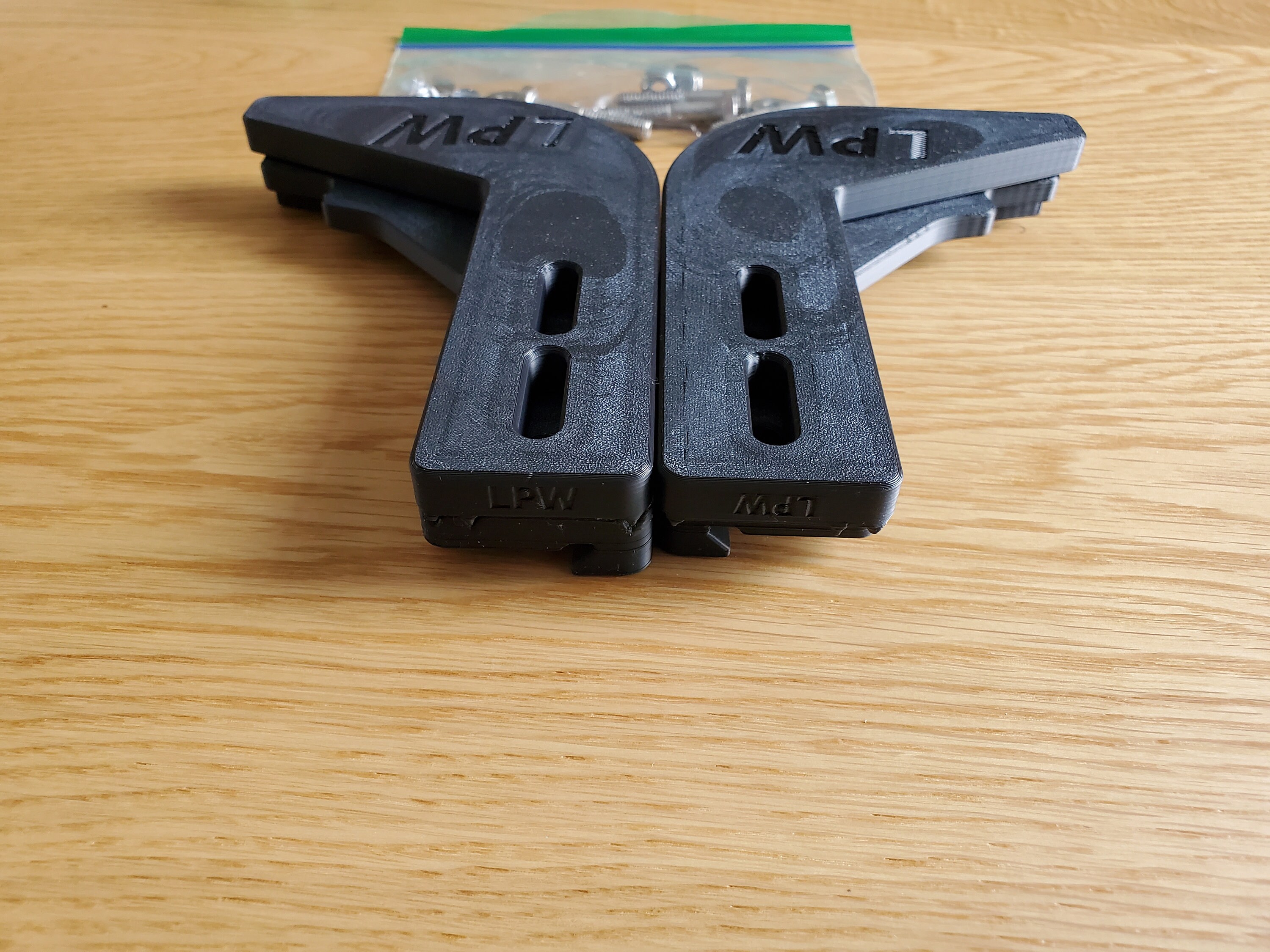 Snow Blower Adjustable Feet Kit=black Made for the 2125 (45 Degree ...