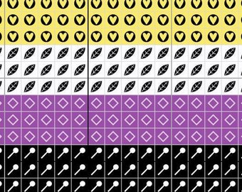 Non-binary Pride Flag 1 - Etsy