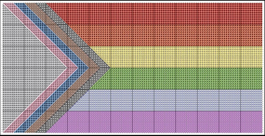 Progressive Pride Flag 3 - Etsy