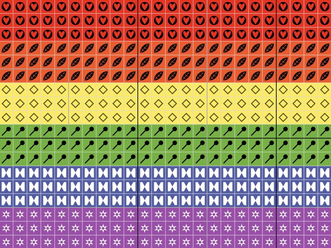 Rainbow Pride Flag 2 - Etsy