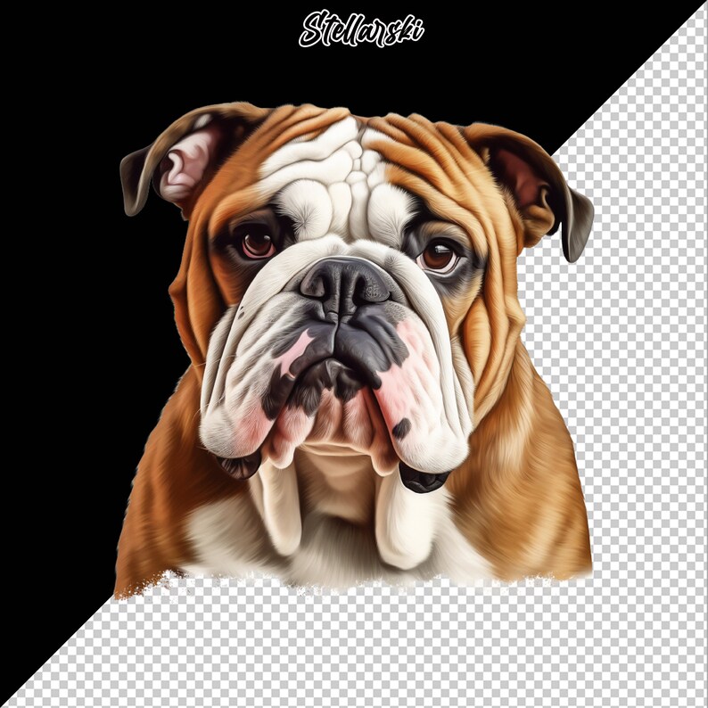 English Bulldog Clipart, English Bulldog PNG, English Bulldog ...