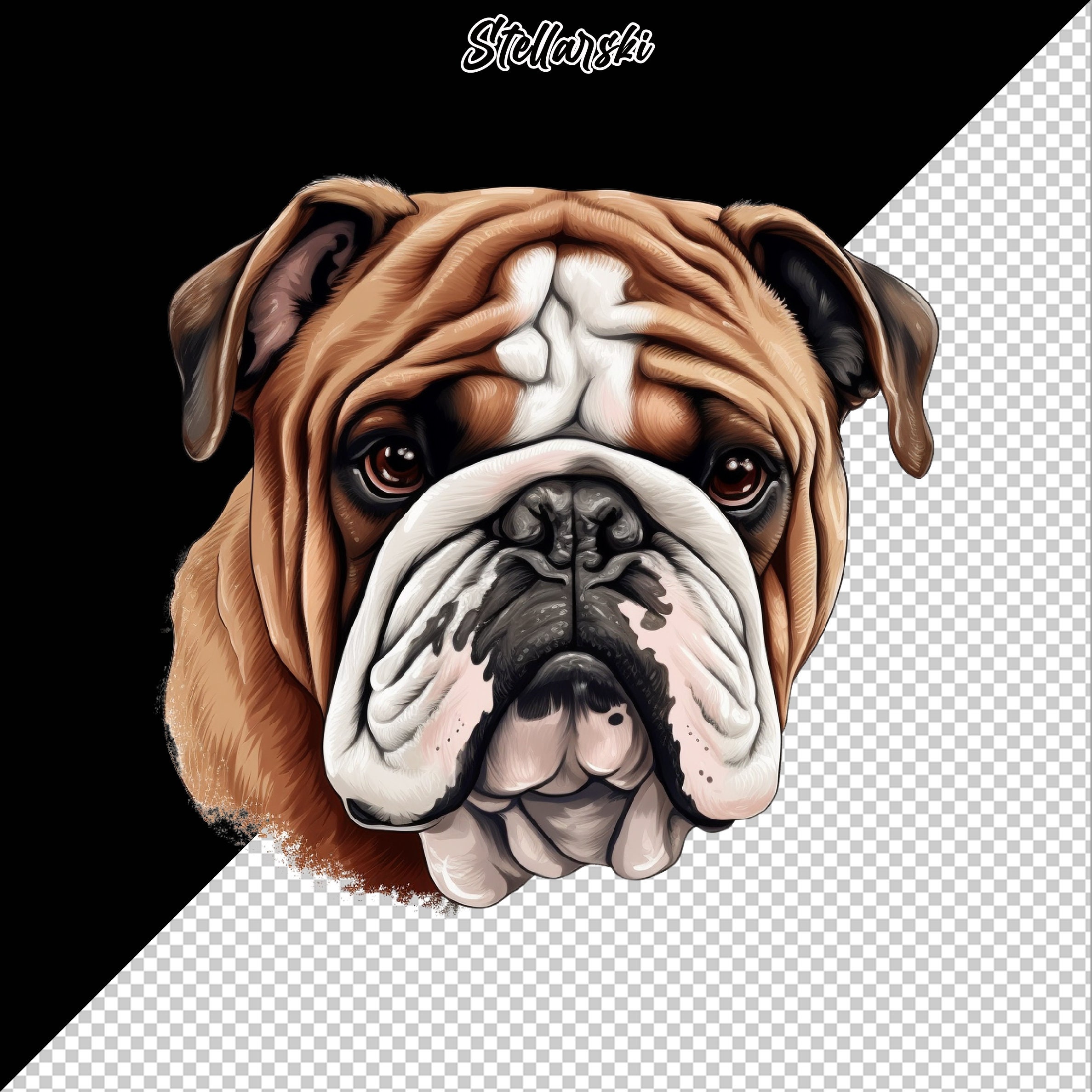 English Bulldog Clipart, English Bulldog PNG, English Bulldog ...