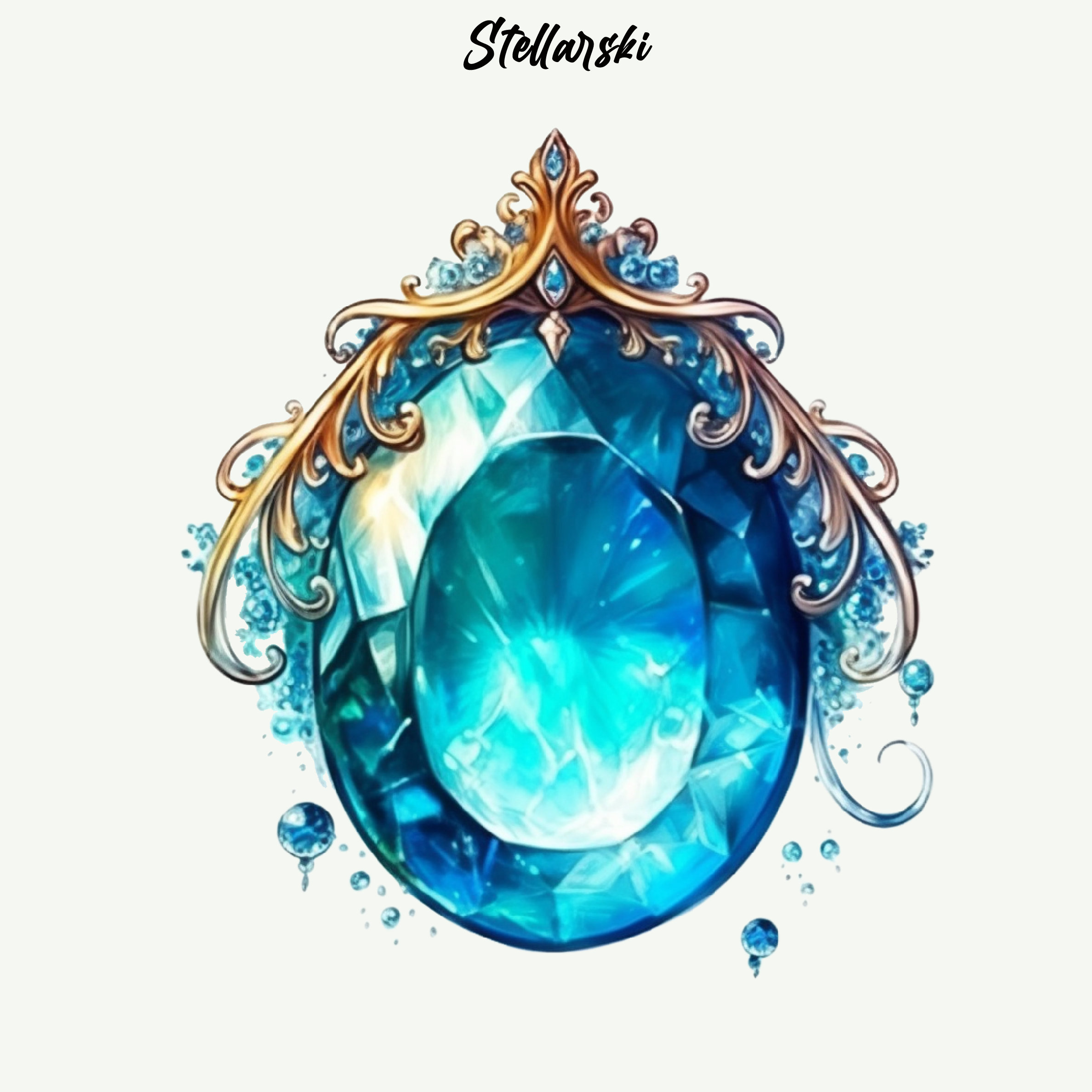 13 Fantasy Gem Locket Clipart, PNG, Full Commercial Use, Necklace PNG ...