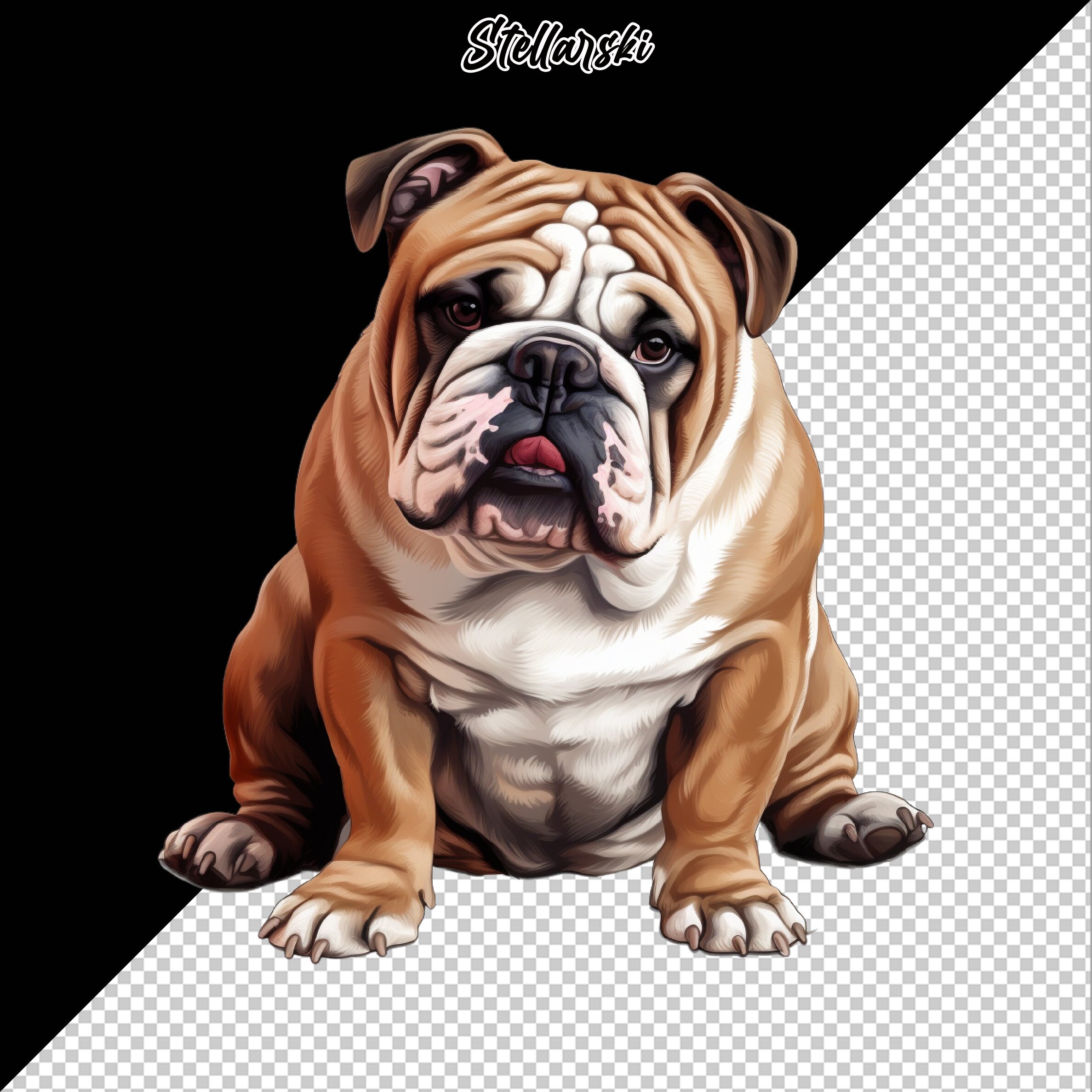 English Bulldog Clipart, English Bulldog PNG, English Bulldog ...