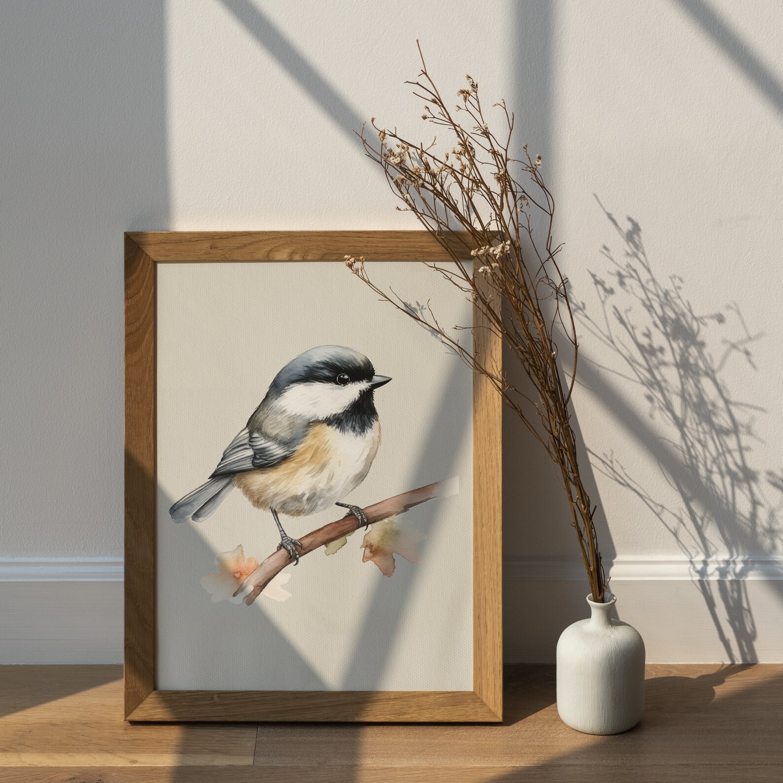 Chickadee PNG | Chickadee Clipart Set | Watercolor Chickadee | Birds ...
