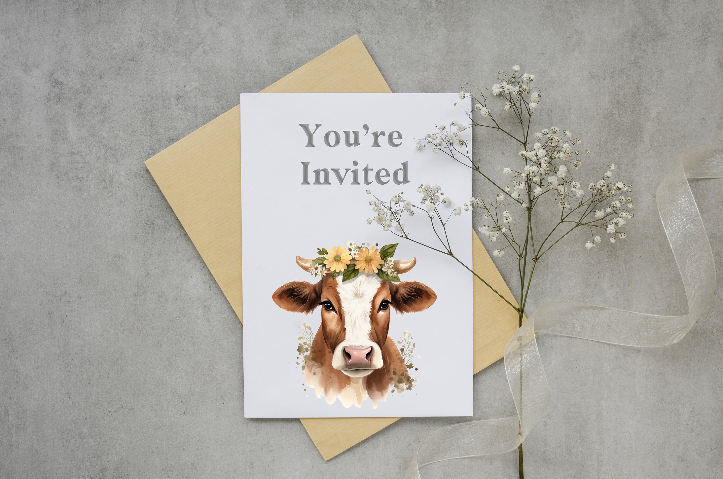 Watercolor Cottagecore Cows Clipart Bundle, Fantasy Clip Art, Cow Clip ...