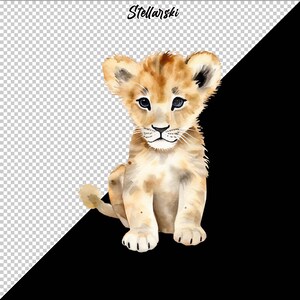 Safari Nursery Clipart, Safari Baby Animal Clipart, Nursery Wall Art ...