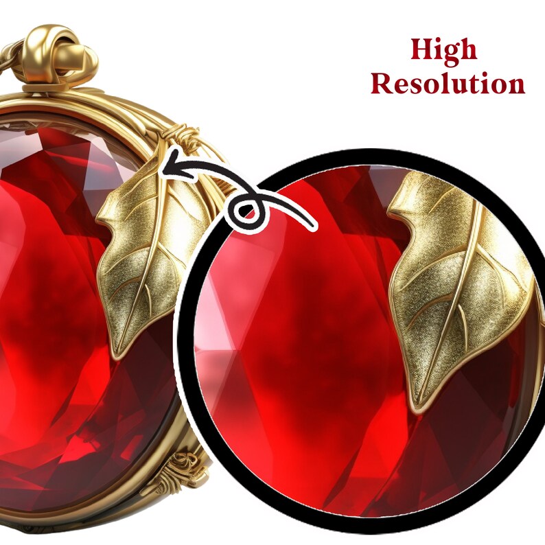 13 Fantasy Gem Locket Clipart, PNG, Full Commercial Use, Necklace PNG ...