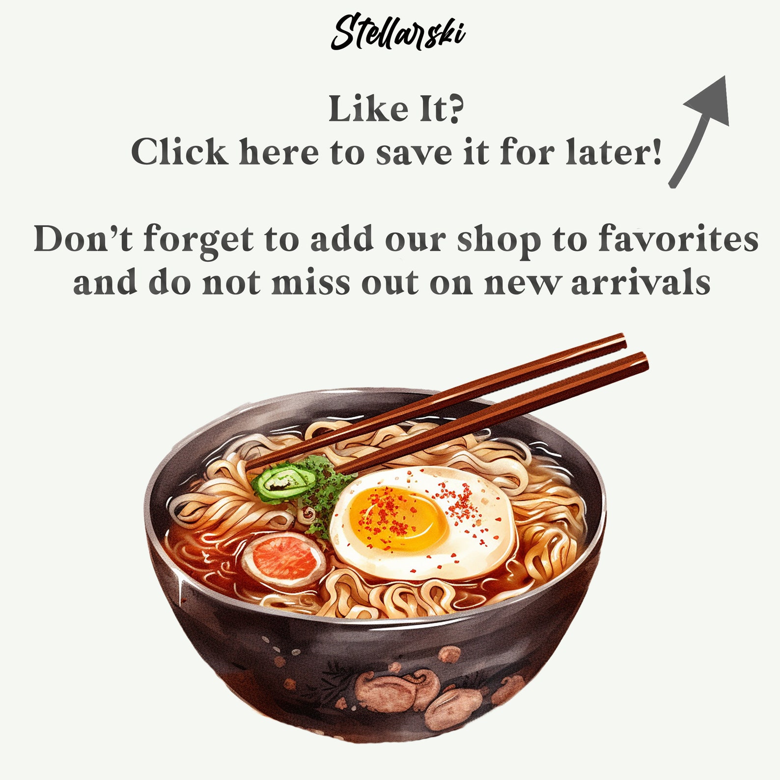Watercolor Ramen Bowl Clipart | Ramen PNG | Soup Graphic PNG | Kawaii ...