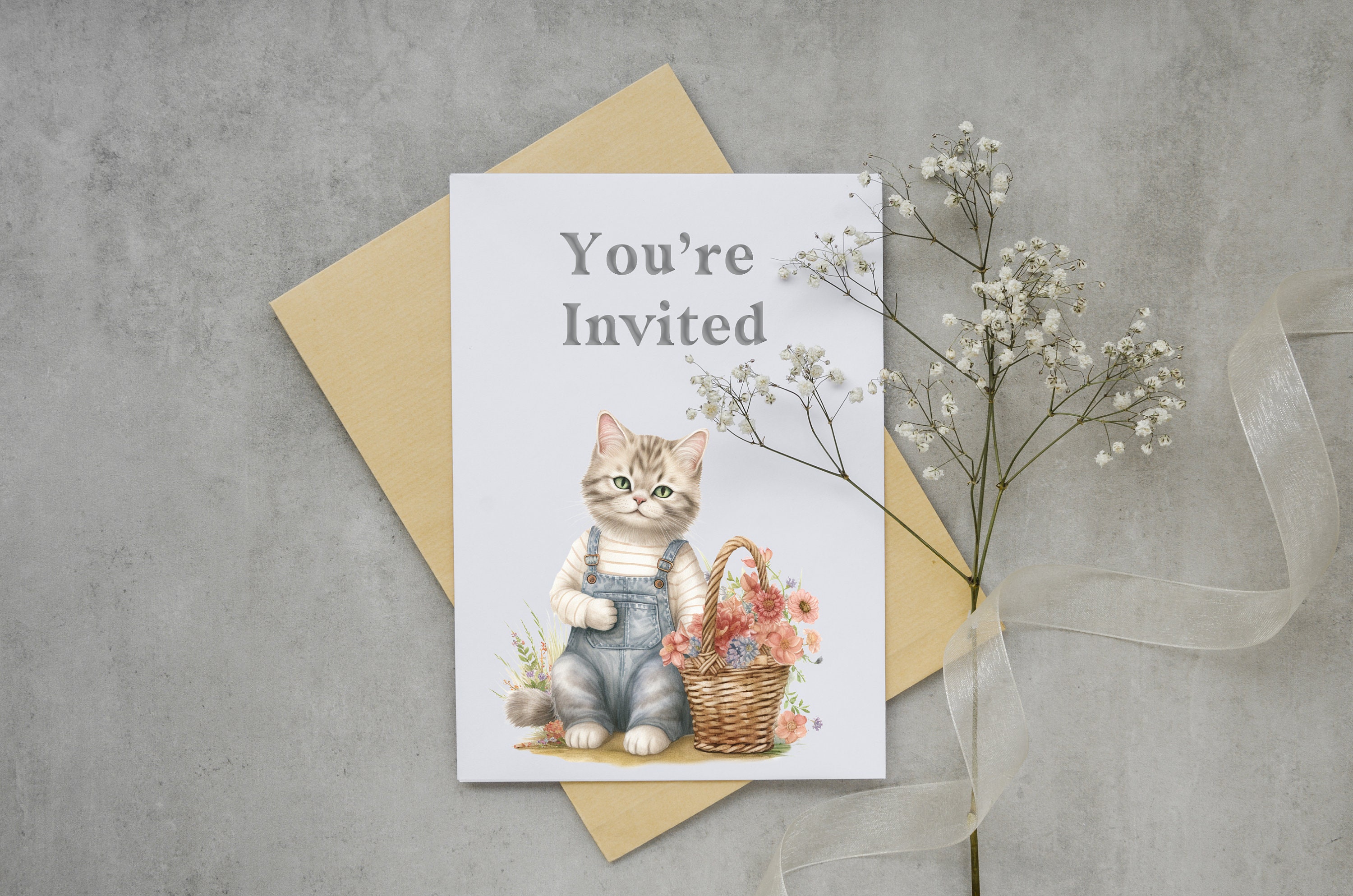 Watercolor Cottagecore Cats Clipart Bundle, Fantasy Clip Art, Cats Clip ...