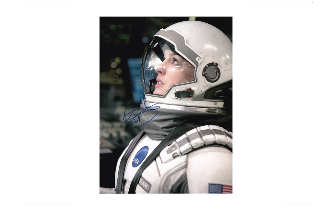Anne Hathaway Interstellar Hand Signed Autograph Photograph 10x8 COA - Etsy