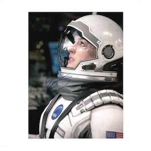 Anne Hathaway Interstellar Hand Signed Autograph Photograph 10x8 COA - Etsy