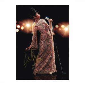 Jennifer Hudson Hand Signed Autograph Photo 12x8 COA - Etsy