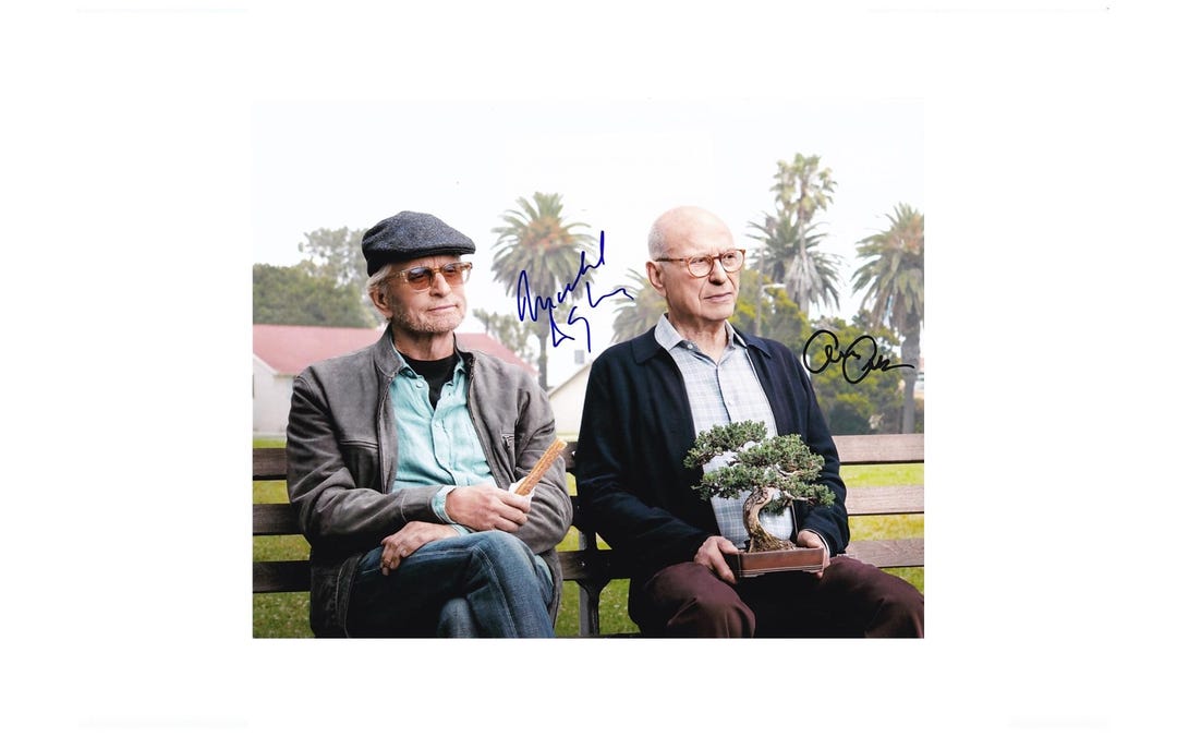 Michael Douglas Alan Arkin the Kominsky Method Autograph Photo COA 10x8 ...