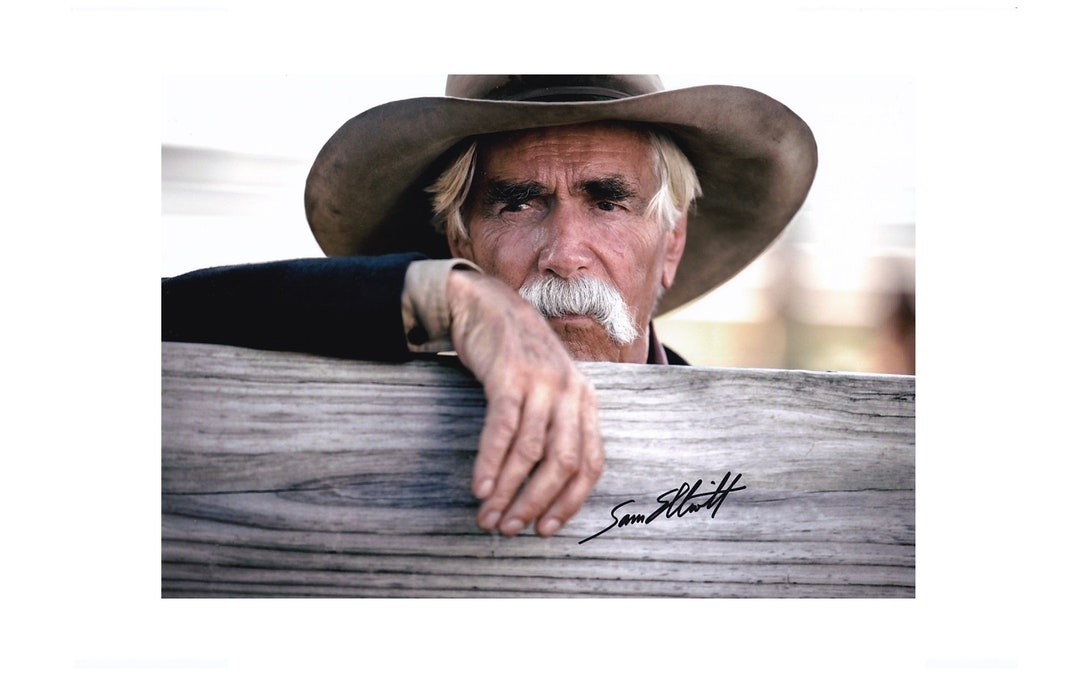 Sam Elliott 1883 Hand Signed Autograph Photo 10x8 COA - Etsy