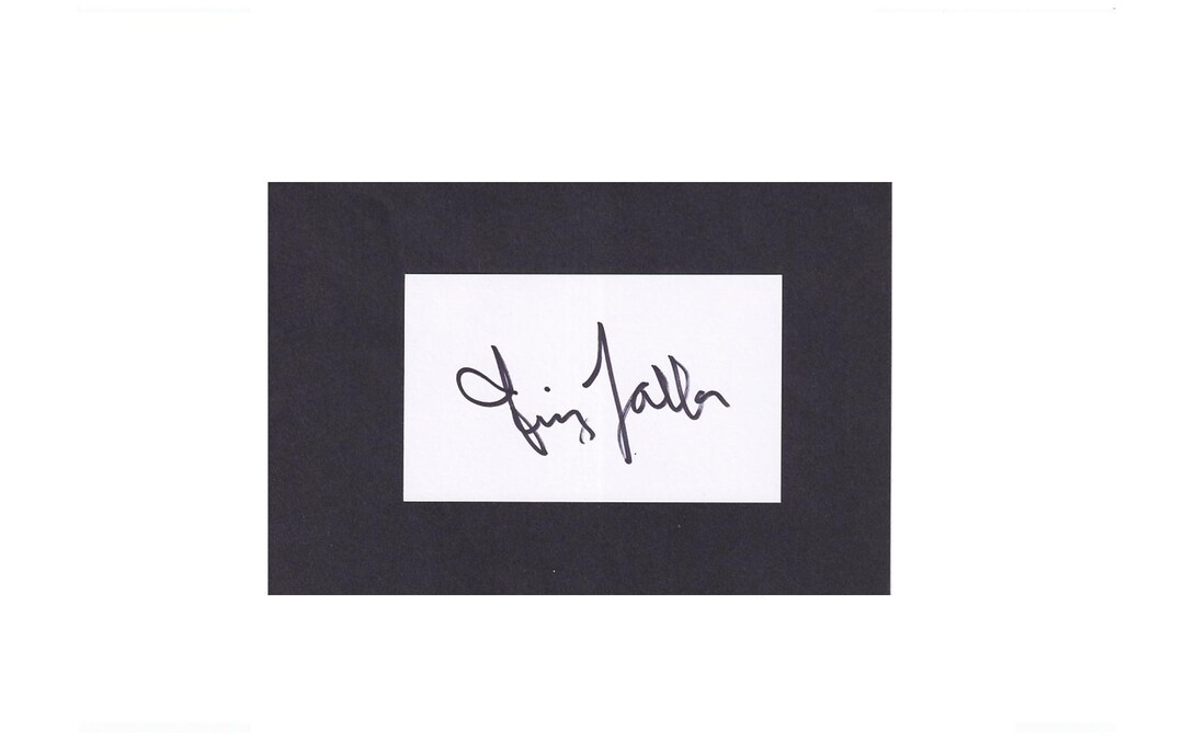 Jimmy Fallon Hand Signed Autograph Index Card 5x3 COA - Etsy