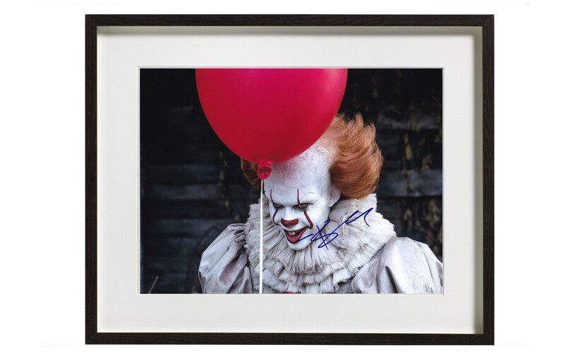Bill Skarsgård Pennywise Hand Signed Autograph Photograph 12x8 - Etsy