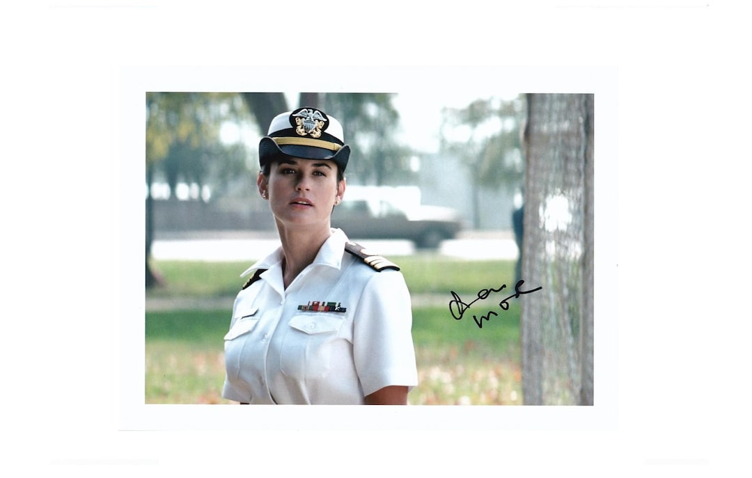 Demi Moore A Few Good Men Autograph Photo 8x12 COA - Etsy